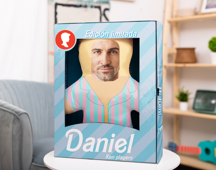 Muñeco de Ken con foto de cara - Regalo Original