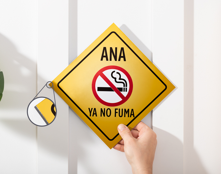 Carteles De No Fumar Cartel A Partir De Este Punto Se Prohibe: Fumar,