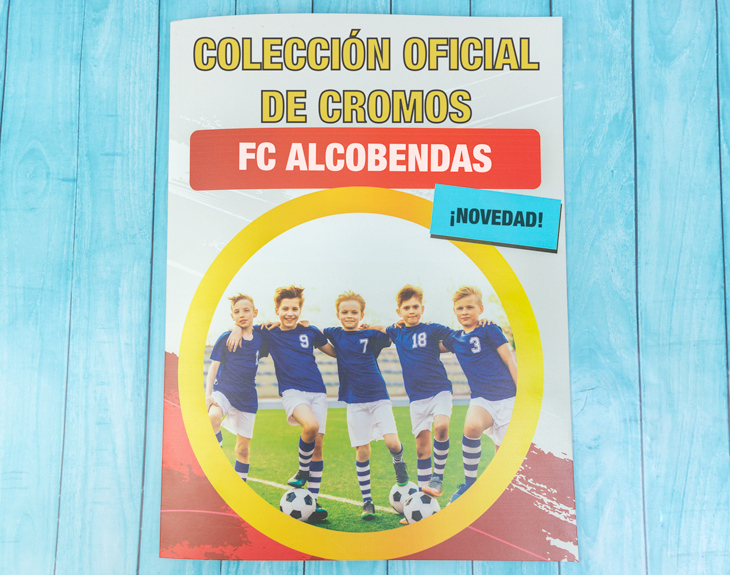 Álbum de cromos de fútbol personalizado - Regalo Original