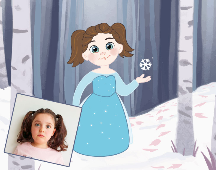 "Frozen Cartoon" - Illustration | Made In Gift