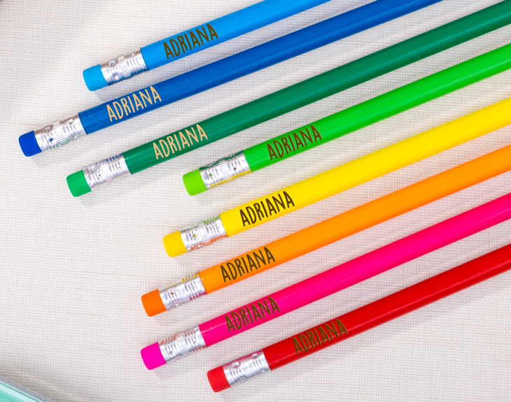 Pack de lápices personalizados con nombre - Regalo Original