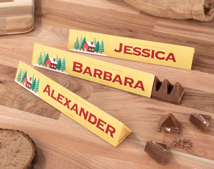 Toblerone personalizado